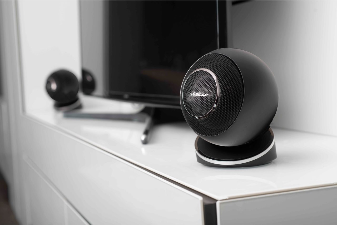 Eole 4 pack 5.1 avec caisson compact pour home cinéma - Cabasse