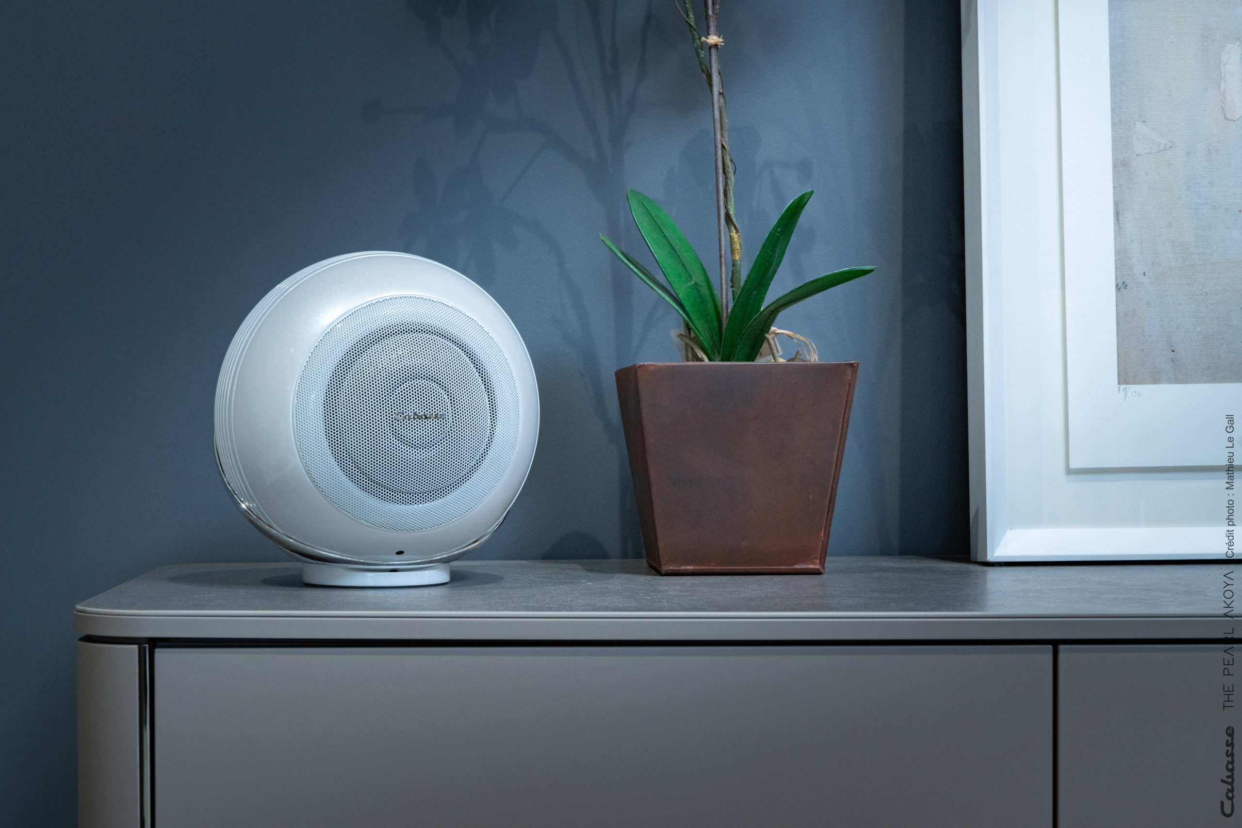 THE PEARL AKOYA high-end coaxial wireless speaker