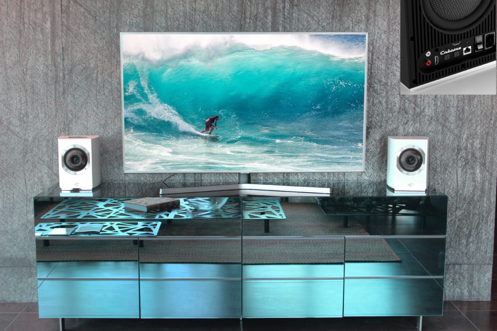 RIALTO : first Cabasse wireless Hi-fi system in a bookshelf format