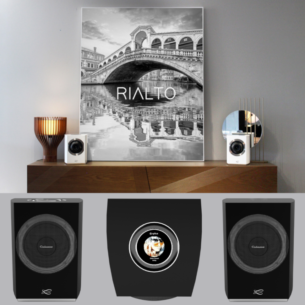 RIALTO : first Cabasse wireless Hi-fi system in a bookshelf format